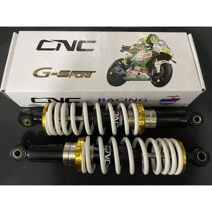 CNC Rear Shock 310mm 335mm Wave/Raider J/XRM/Smash (pair) | Lazada PH