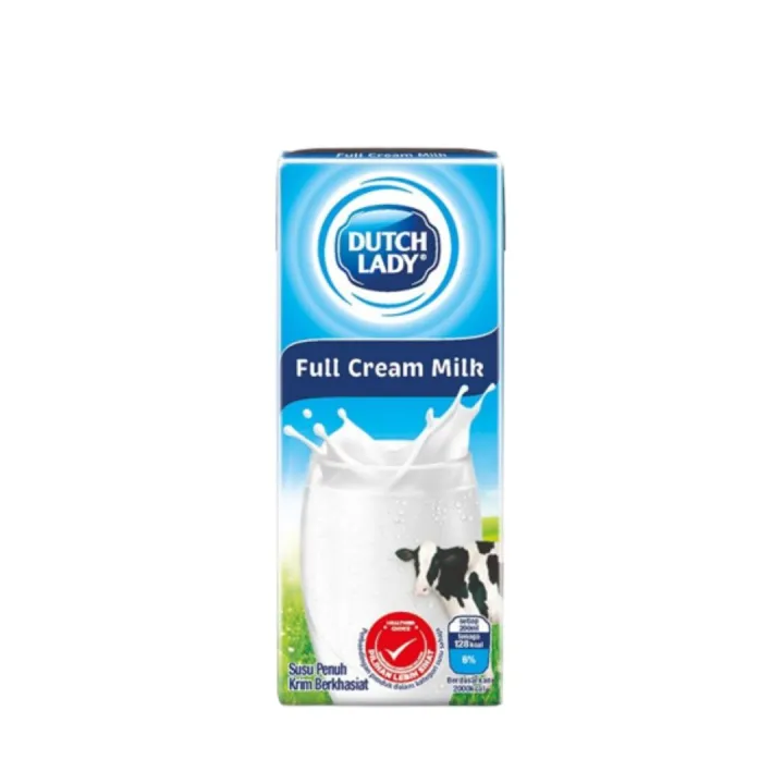 Dutch Lady Full Cream Milk 200ml | Lazada