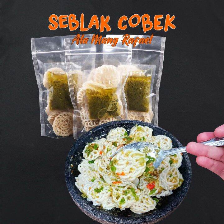 SEBLAK COBEK VIRAL ALA RAFAEL ENAK PEDAS HOT JELETOT Paket 12 Pcs ...