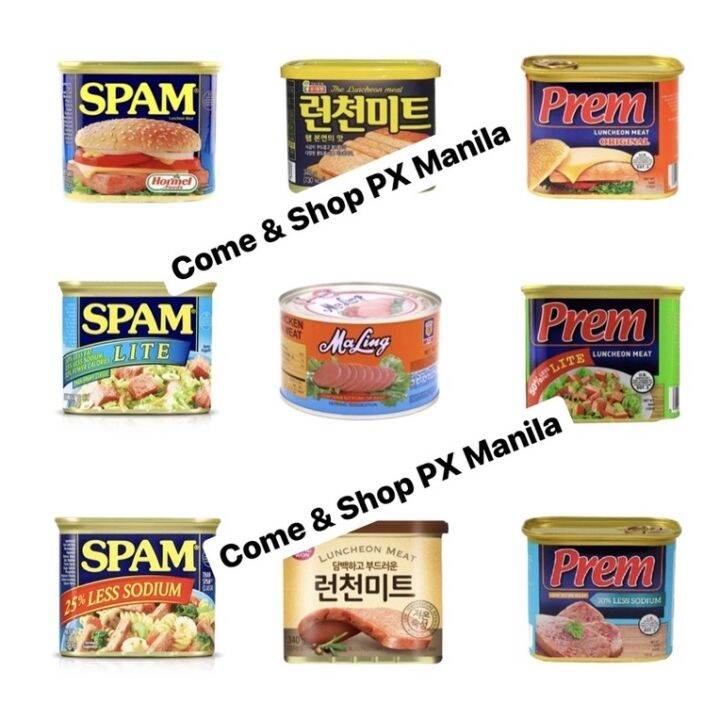 ♂☽ Imported Luncheon Meat (Spam Prem Maling Tulip more) | Lazada PH