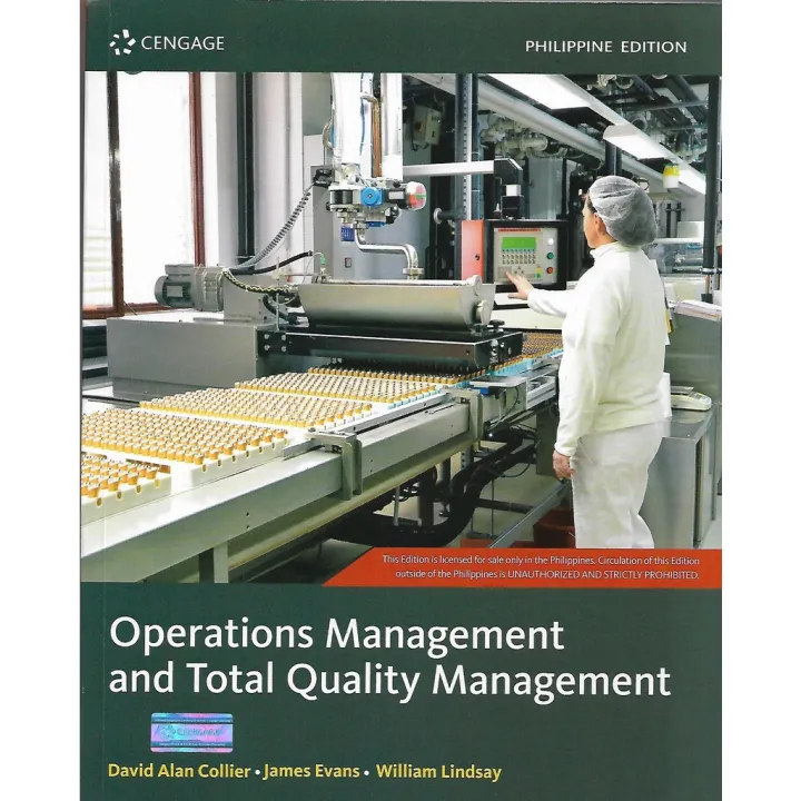Operations Management & Total Quality Management (2019 Edition)snA ...