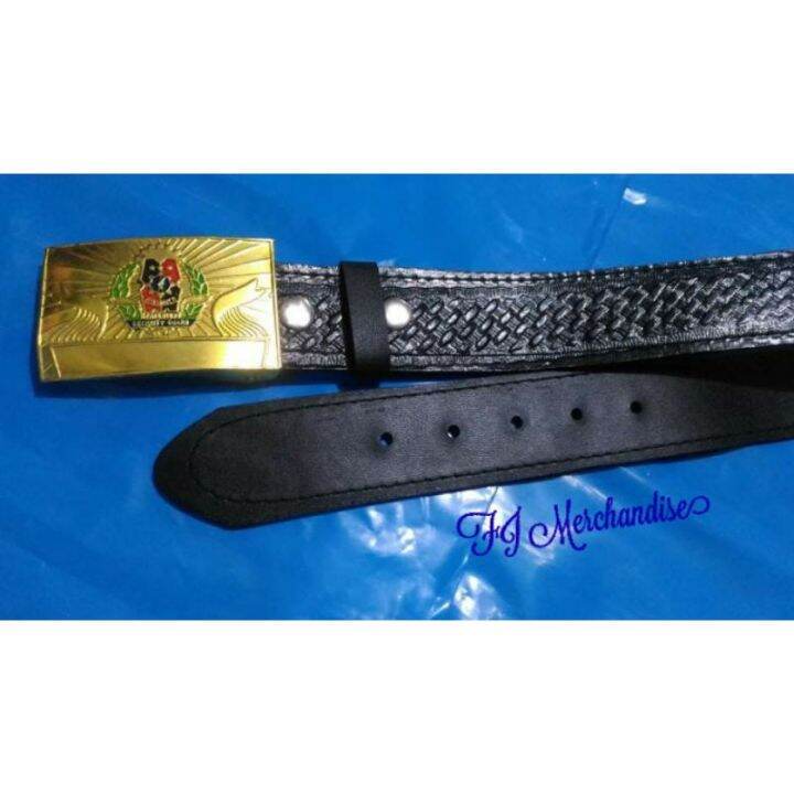 Security Belt Leather with Sec. Buckle Ordinary | Lazada PH