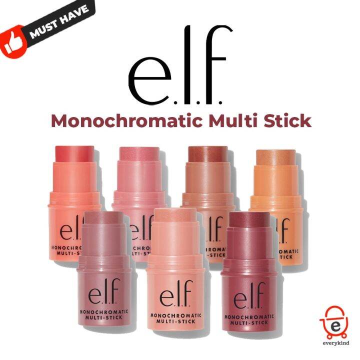 Elf Monochromatic Multi Stick for Cheeks, Lips, Eyes - Lightweight ...