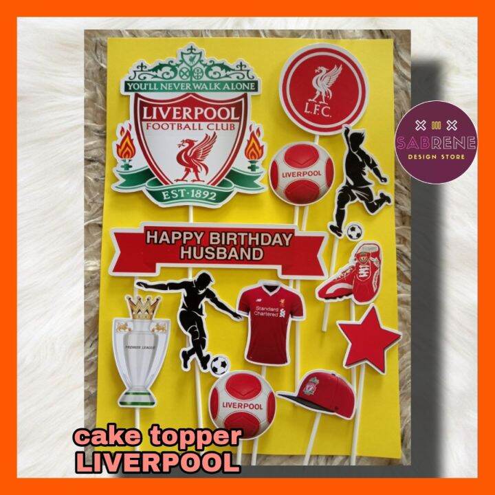 LIVERPOOL FOOTBALL CLUB CAKE TOPPER BAKEWARE DECORATION | Lazada