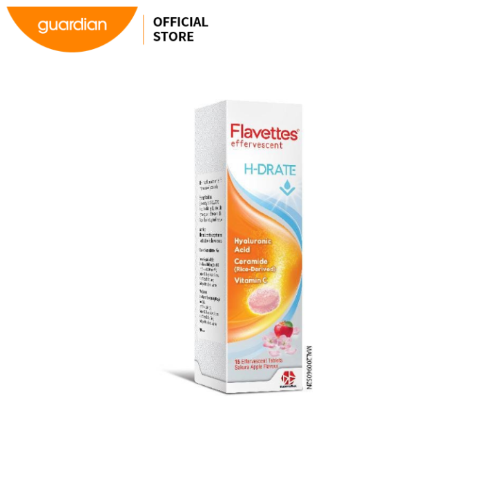 Flavettes Effervescent H-Drate 15'S | Lazada