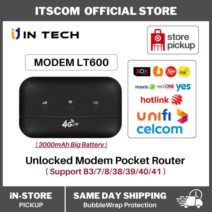 4G Mifi Router Portable WiFi Unlocked Modified Support Unlimited Data ...