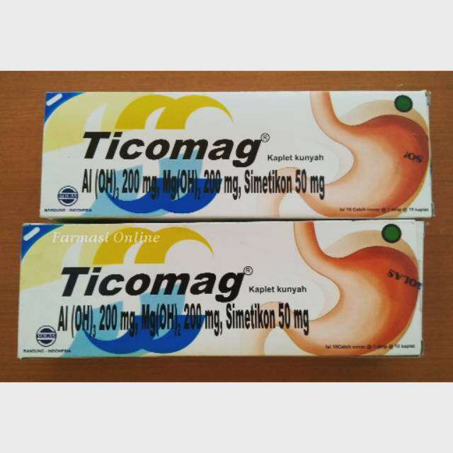 Ticomag Box 100 Tablet | Lazada Indonesia