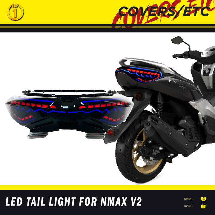 TOP1 RACING LED Tail Light Assembly for YAMAHA NMAX 155 2020/V2 | Lazada PH