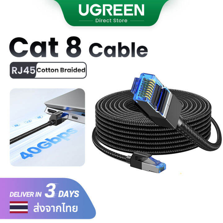 【Network】UGREEN 1000Mbps RJ45 Ethernet Cable for Laotop Xiaomi Mi Box ...