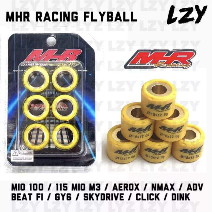 MHR Racing Flyball Bola Pure Copper BEAT GY6 125 MIO M3 NMAX AEROX ...