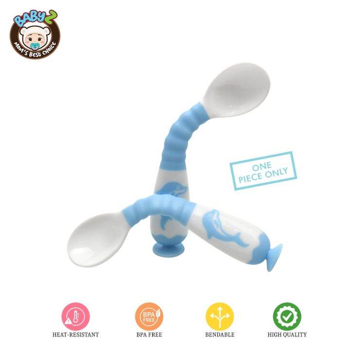 Baby-Z Baby Training Bendable Spoon Feeding For Toddlers Infants Babies ...