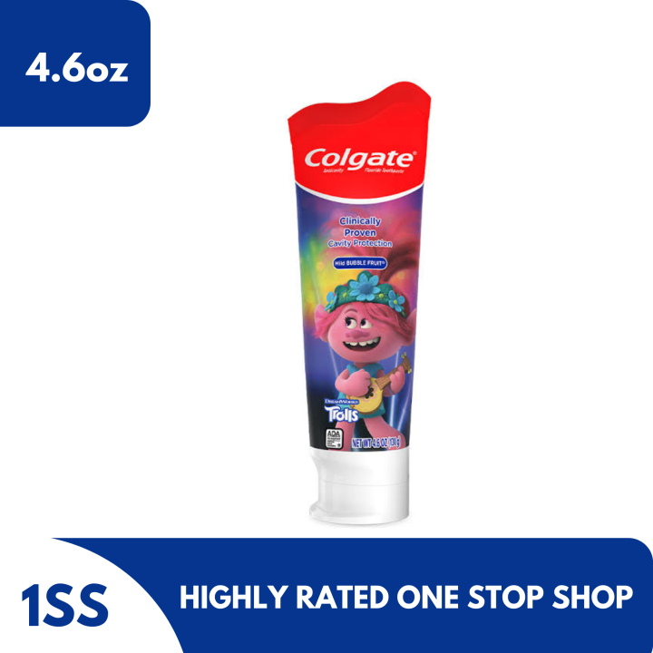 Colgate Trolls Kids Toothpaste, 4.6oz | Lazada PH