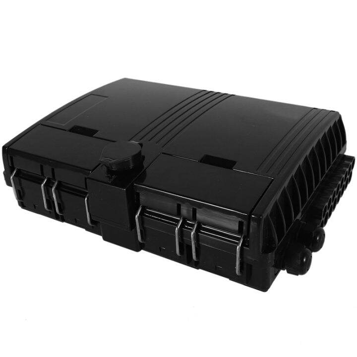 16 Core Fiber Optic Termination Box 16 Port Optical Fiber Distribution Box 2X16 Core FTTX Fiber ...