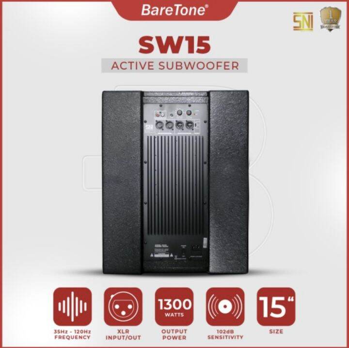 SUBWOOFER AKTIF 15INCH SW15 PROFFESIONAL ORIGINAL | Lazada Indonesia
