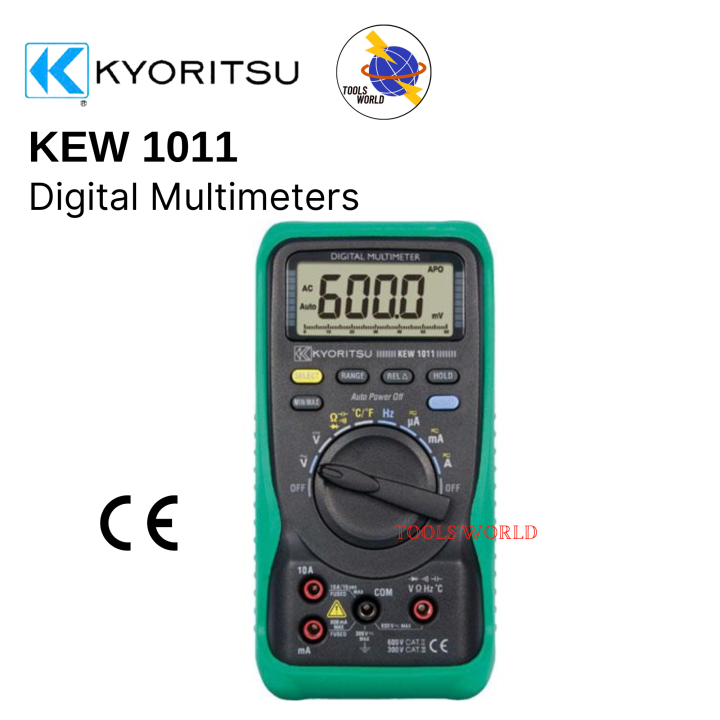 Kyoritsu KEW 1011 Digital Multimeters (NEW) ~ Original ~ 1Year warranty | Lazada