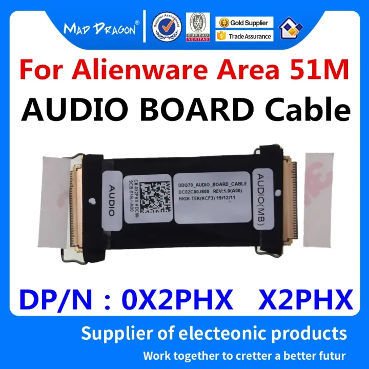 New original Laptops AUDIO BOARD Cable For Dell Alienware Area 51M Area ...