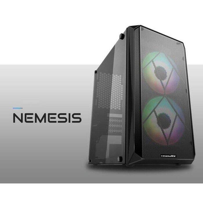 VenomRX NEMESIS Acrylic M-ATX Gaming Case | Lazada Indonesia