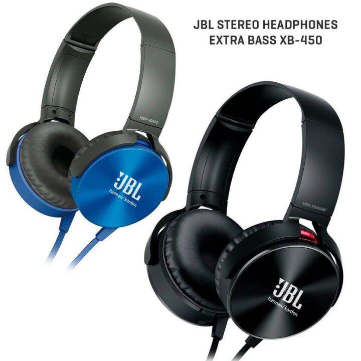 JBL XB450 Extra Bass Headset Stereo Headphone Sony Headset | Lazada PH