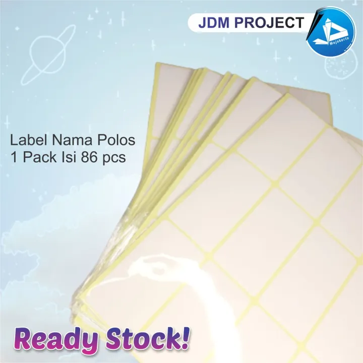 Label Nama Undangan Polos Murah stiker nama undangan | Lazada Indonesia