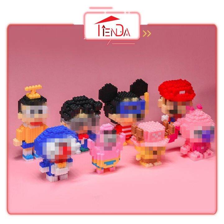 Creative Diamond Building Block Cartoon Design Micro Nano Block ...