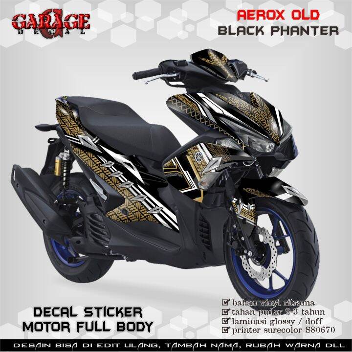 Decal Aerox 155 Old Full body Sticker Aerox 155 Old Full body Decal ...