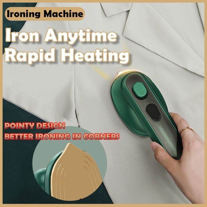 【in stock】 Handheld Steam Iron Portable Fast Heat Ironing Machine 2 in ...