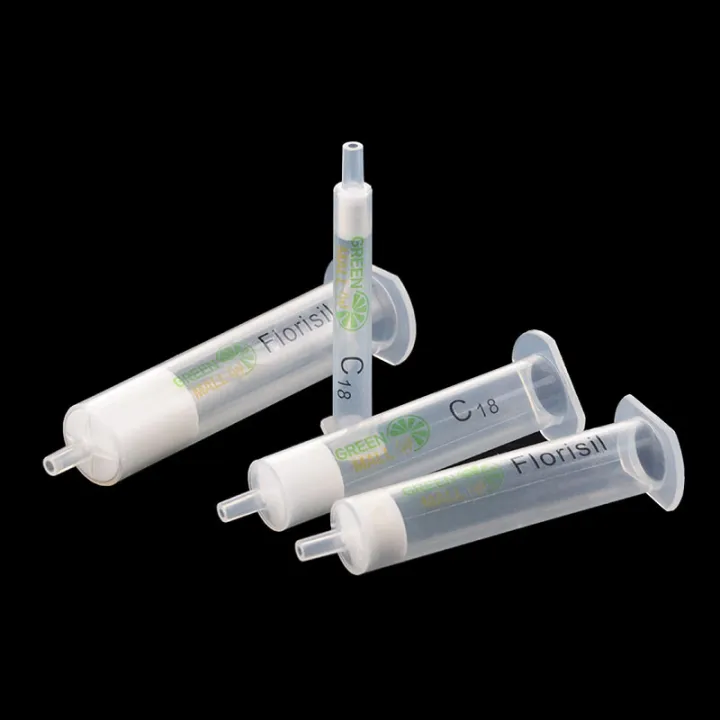 C18 solid phase extraction column SPE silica gel Silica cartridge ... C18 solid phase extraction column SPE silica gel Silica cartridge ...