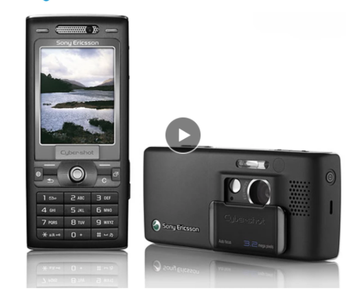 Sony Ericsson K800 Original Unlocked K800i 3G GSM 3.15MP Camera FM ...
