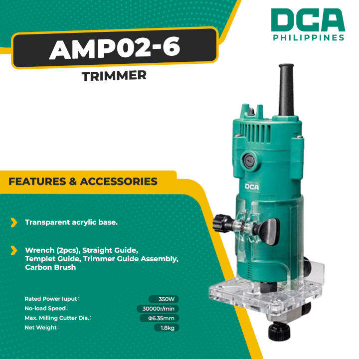 DCA AMP02-6 TRIMMER 350W | Lazada PH