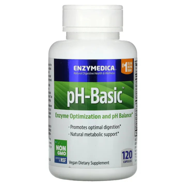 Enzymedica, pH-Basic, 120 Capsules | Lazada PH