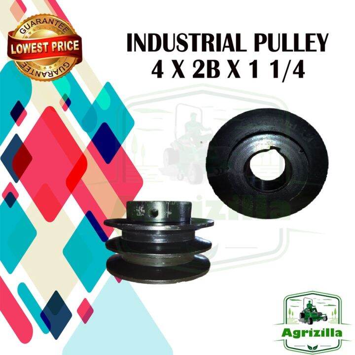 INDUSTRIAL PULLEY 4 X 2B X 1 1/4 | Lazada PH