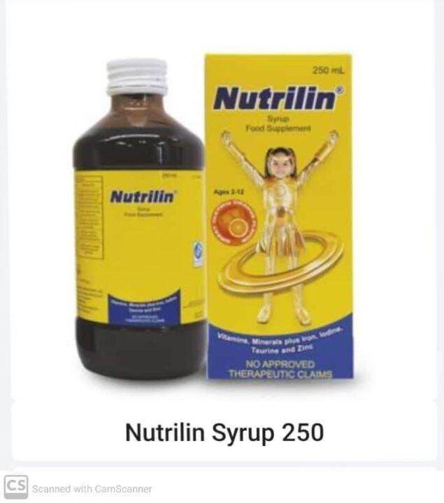 NUTRILIN SYRUP 250ml | Lazada PH