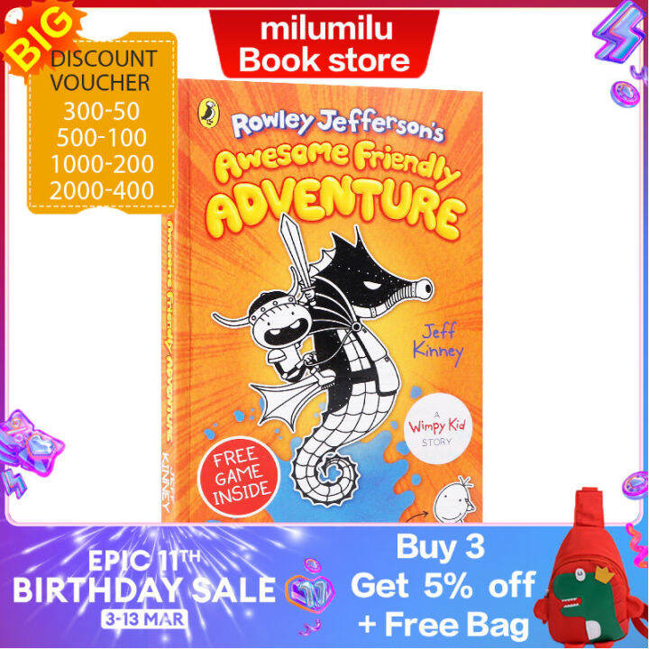 milumilu English Original Diary of an Awesome Friendly Kid 2 Rowley Jeffersons Awesome Friendly ...