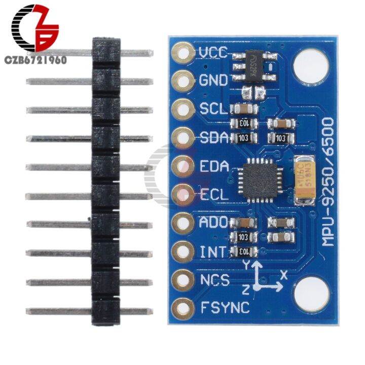 3V 5V SPI IIC I2C MPU 9250 GY-9250 MPU9250 9-Axis Attitude + Gyro + Accelerator + Magnetometer ...