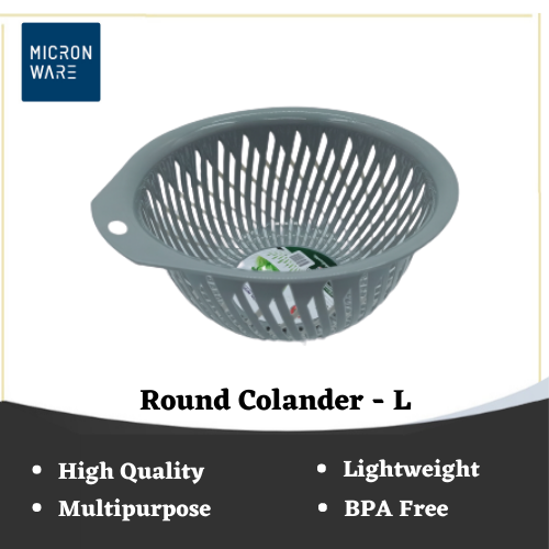 Muji - Round Colander - L | Lazada