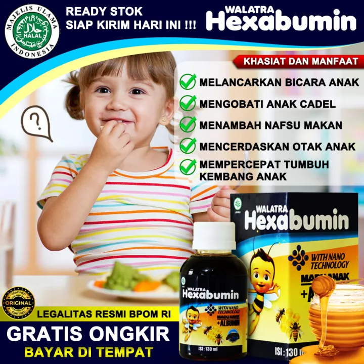 Hexabumin Madu Penggemuk Badan Anak Hingga Dewasa Madu Penambah Berat ...