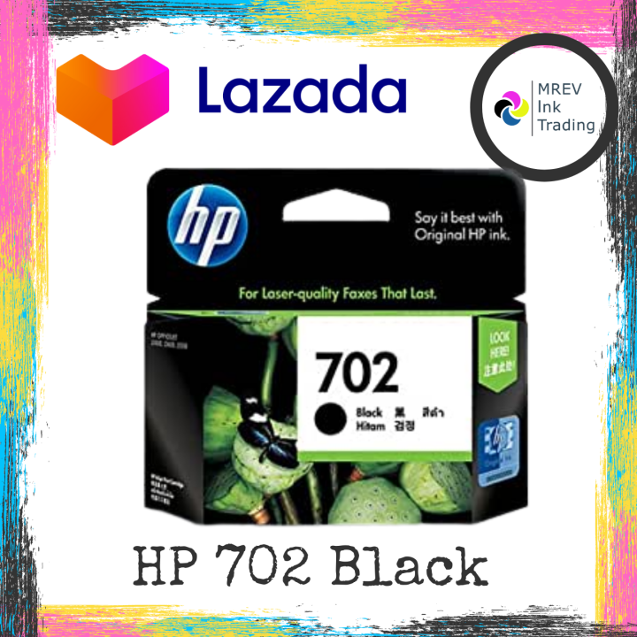 HP 702 Black Original Ink Cartridge (CC660AA) | Lazada PH