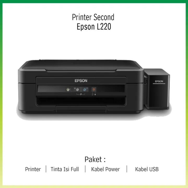 PRINTER SECOND/BEKAS EPSON L220 PRINT SCAN COPY | Lazada Indonesia