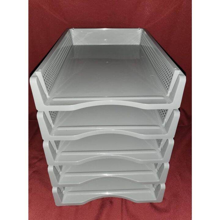 Legal size paper holder / office desk organizer / long bond paper tray ...