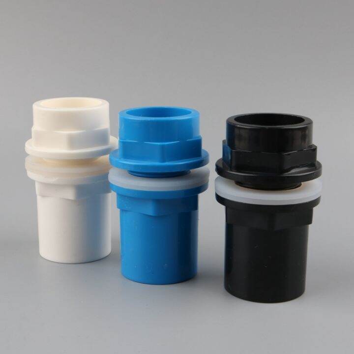 【hot】 1pc PVC 40mm Connector Fish Tank Joint Drain Pipe Accessories ...