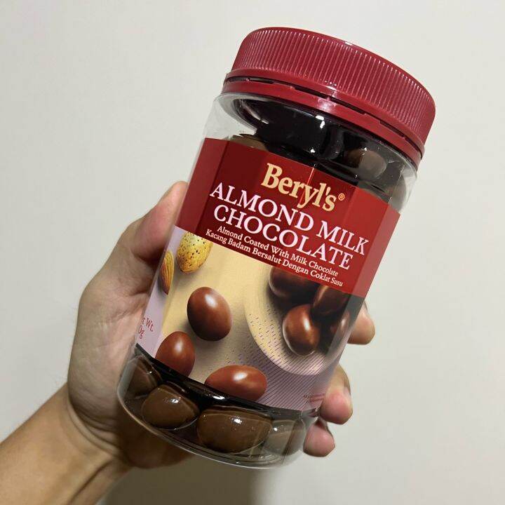 Beryl's Almond Coated with Milk Chocolate 450g | Lazada PH