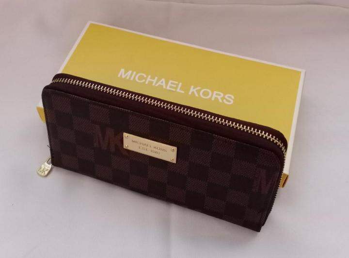 MK Long Zipper Wallet | Lazada PH