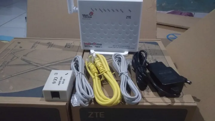 Wireless Router ZTE ZXHN H108N ADSL | Lazada Indonesia