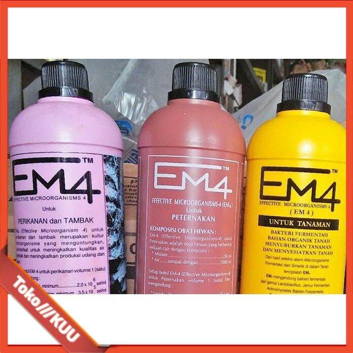 EM4 KUNING Effective MIKRO ORGANISME PERTANIAN PUPUK ORGANIK CAIR ...