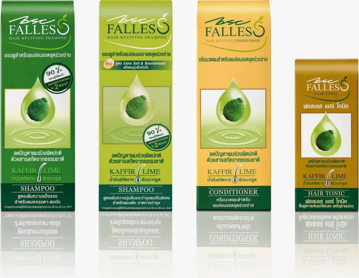 BSC Falless Hair Reviving Shampoo Extra Soft&Nourishment แชมพูลดการขาด ...