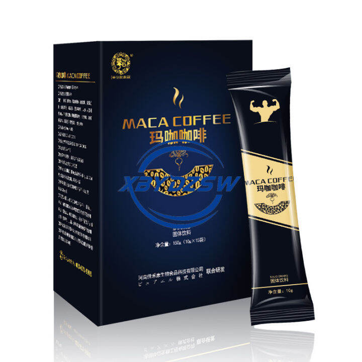 【XBYDZSW】【Fast Delivery From Stock】 Maca Cordyceps Black Coffee Ginseng ...