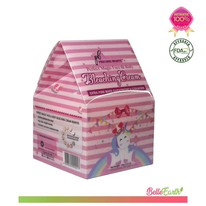 Precious Beauty Perfect Magic Face & Body Bleaching Cream 100g | Lazada PH