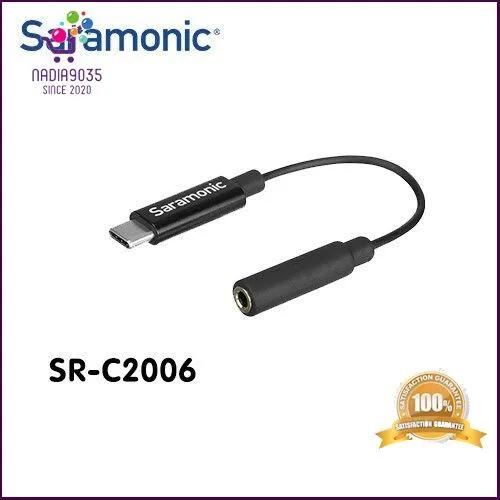 ฟรี ของแถม Saramonic SR-C2006 3.5mm TRS Female to USB Type-C Adapter Cable for Osmo Pocket ให้ไว ...