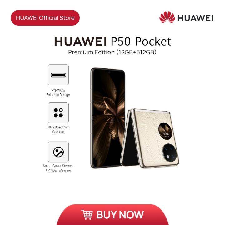 HUAWEI P50 Pocket Premium Edition Smartphone Full Screen Cellphone Sale ...