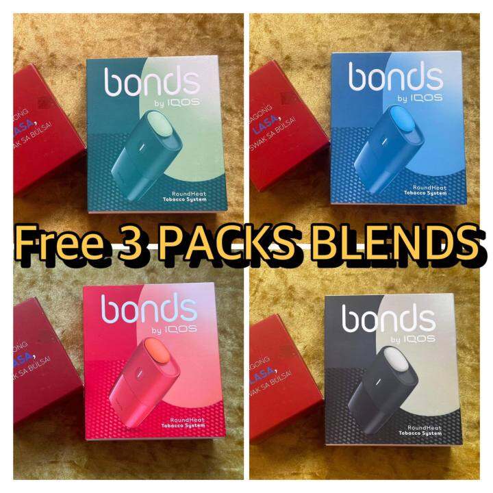 BONDS by IQOS WITH 3 PACKS BLENDS | Lazada PH